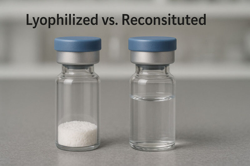 How to Reconstitute Lyophilized Peptides