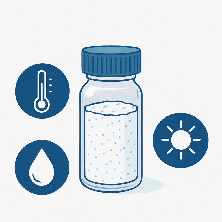 Lyophilized Peptide Storage: Temperature, Humidity, & Light