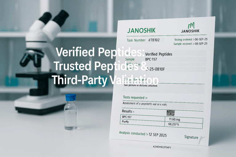 Verified Peptides: Trusted Peptides & Third-Party Validation - Verified ...